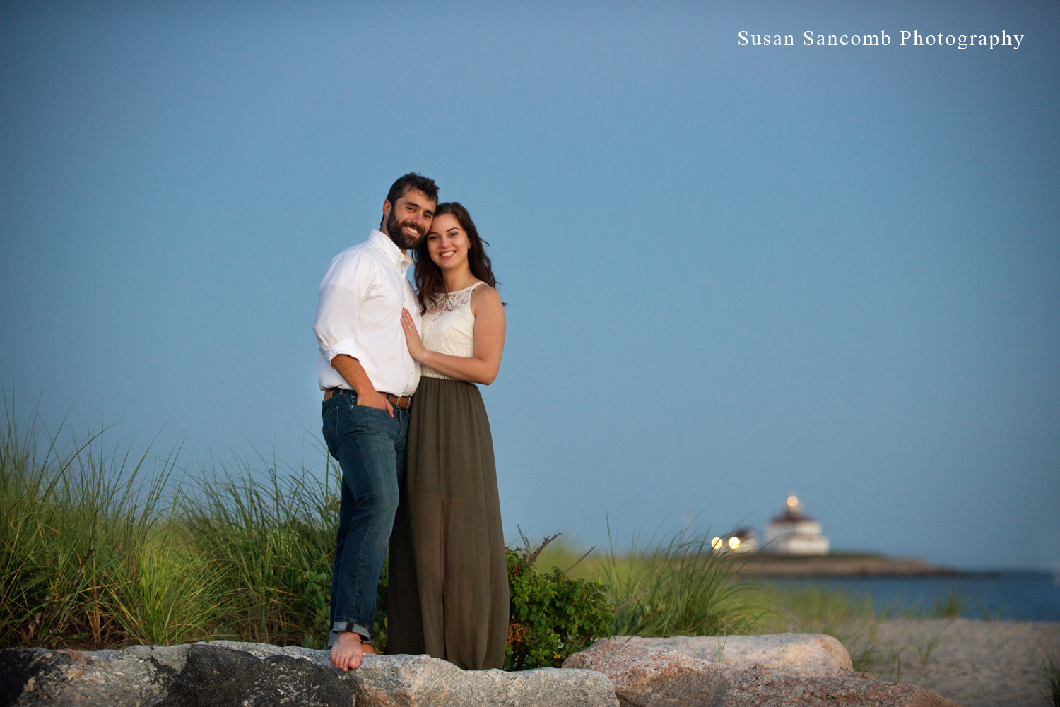 Joseph & Elizabeth at Nappatree Point: Watch Hill, Rhode Island ...